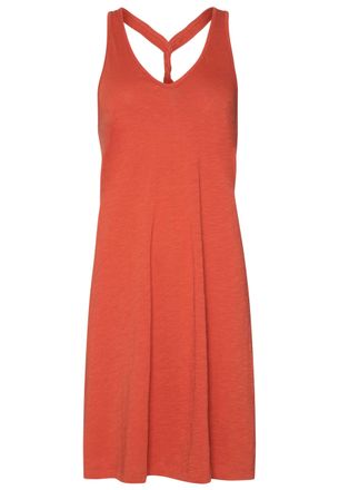 Protest Damen Feline Lssiges Kleid, Lehm, X-Large