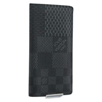 Louis Vuitton Portefeuille Vintage en Toile Pre-owned - Femme - Pre-owned - Noir - Taille: ONE Size