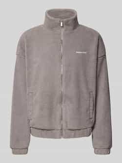 Pegador Teddyjacke mit Logo-Stitching Modell Alto