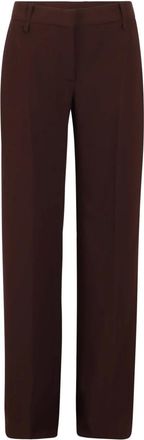 Ermanno Scervino Pantalon tailleur - Femme - Pantalons - Brun - Taille: 38 FR