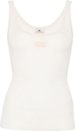 Elisabetta Franchi Top - Blanc
