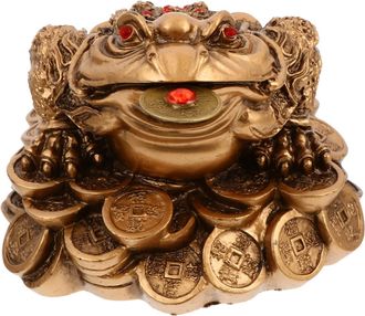 Cabilock Kröte Dekoration Tisch Kröte Ornament Für Zuhause Büro Schlafzimmer Wohnzimmer