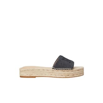 Ralph Lauren Obermaterial: 100% Baumwolle / Sohle: 100% Gummi / Futter: 100% Schafsleder - - Shoes - Damen - Schwarzk - 40 EU