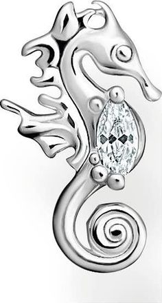 Thomas Sabo Thomas Sabo Einzel Ohrstecker Seepferdchen 925 Sterling Silber H2236-051-14