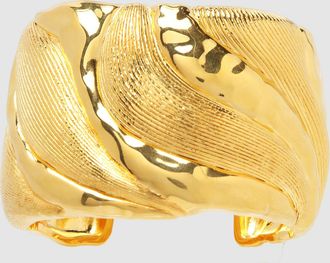 Aurélie Bidermann Manchette Cassis Doré, Exclusivité Lulli