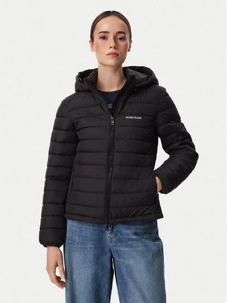 Guess &Uuml;bergangsjacke W6YL09 W2799 Schwarz Regular Fit