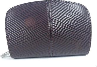 Louis Vuitton unisex, Pre-owned, Brun, Taille: ONE Size Portefeuille Vintage en Cuir Pre-owned