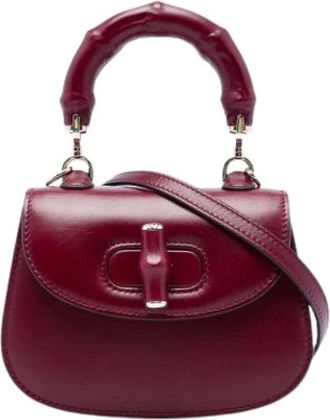 Gucci Pre-owned Bamboo Night - Femme - Pre-owned - Rouge - Taille: ONE Size