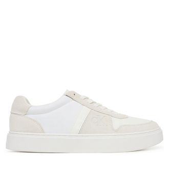 Calvin Klein Sneakers Calvin Klein Classic Cups Lace Mix Emb Tongue YM0YM01395 Wei&szlig;