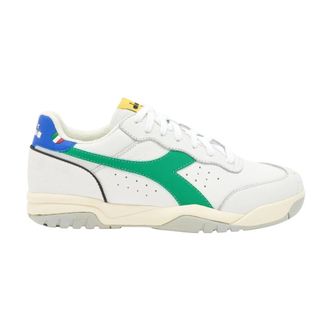 Diadora Gr&uuml;ne Leder-Sneakers Maverick H.o.c - - Shoes - Herren - Gr&uuml;n - 45 EU