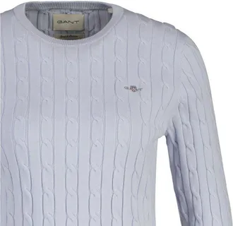 GANT Sweater Damen Strickpullover Baumwolle