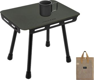 Generic Kleiner Klapptisch - Picknicktisch f&uuml;r Camping im Freien, robuster Klapptisch | tragbarer Grill, Zeichenstuhl, Klappbank, Picknicktisch, Strandtisch f