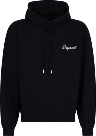 Dsquared2 Homme, Sweatshirts et sweats &agrave; capuche, Noir, Taille: XL Mens SweaT-shirts Clothing Black Ss26
