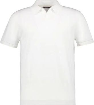 Boggi Milano Herren Polo-Shirt wei&szlig;