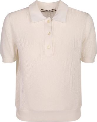 C.P. Company C.p. Company, Femme, Tops, Blanc, Taille: 44 FR Fabrizia Polo