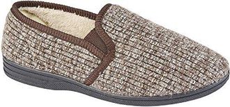 Zedzzz Pantoufles KEITH - Hommes (42 FR) (Marron)