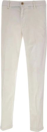 Re-hash Homme, Pantalons, Blanc, Taille: W30 Mucha Chinos