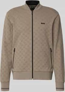 HUGO BOSS Regular Fit Sweatjacke aus Baumwoll-Mix Modell SW_Revival Skarley