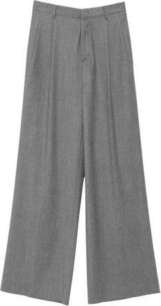 Tagliatore Peileen Weite Hose - - Trousers - Damen - Grau - M