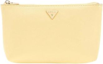 Guess sac daccessoires Serenova Wristlet Pouch Yellow jaune clair