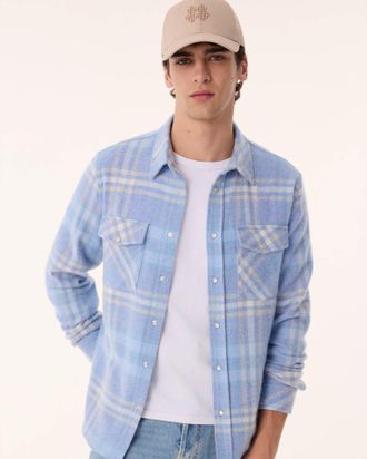 Kujten Chemise cachemire homme - Chemise Timber Square