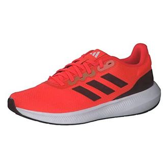 adidas Adidas Homme Runfalcon 3.0 Shoes, Solar Red/Core Black/Coral Fusion, 41 1/3 EU
