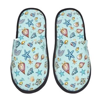 Generic Coquillages Homme Femme Chaussures De Maison Chaud Pantoufles Antid&eacute;rapantes Chaussons Pour Automne Ext&eacute;rieur Maison M