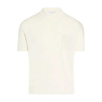 Paolo Pecora T-Shirt mit Rundhalsausschnitt - - Tops - Herren - Beige - XL