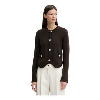 Zadig&Voltaire Cardigan en Cachemire - Femme - Pulls - Brun - Taille: 40 FR