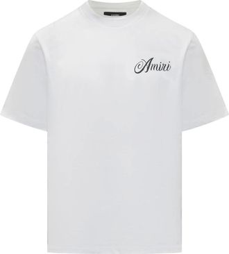 Amiri Homme, Tops, Blanc, Taille: M T-shirt Montagne