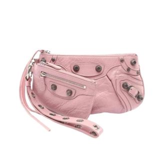 Balenciaga Pre-owned Vintage Clutch - Femme - Pre-owned - Rose - Taille: ONE Size