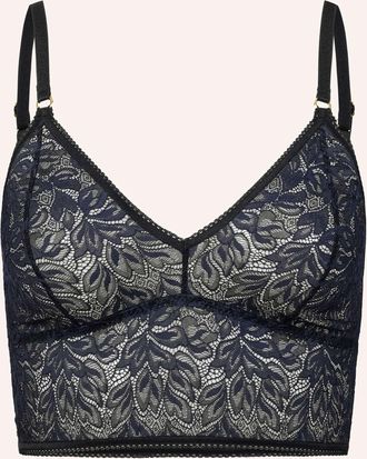 erlich textil Erlich Textil Iconic Lace Bralette Top Aus Nachhaltiger Spitze - Verstellbare Tr&auml;ger schwarz
