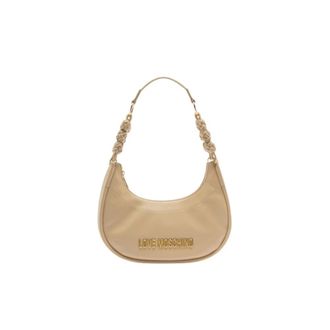 Love Moschino Gro&szlig;e Hobo-Tasche - - Bags - Damen - Beige - ONE SIZE