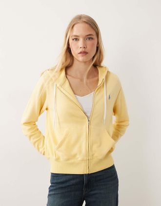 Polo Ralph Lauren Sweat zipp&eacute; - Jaune