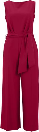 Betty Barclay Damen Jumpsuit mit Eingrifftaschen 48, Beet Red