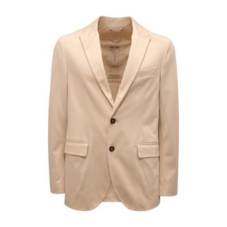 Circolo 1901 Jersey Jacke Narciso Modell Semi-gef&uuml;ttert - - Jackets - Herren - Beige - M