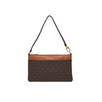 Michael Kors Jet Set Medium Logo Wristlet - - Bags - Damen - Braun - ONE SIZE