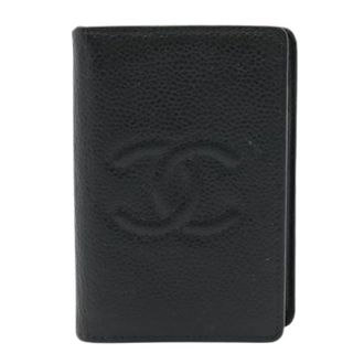 Chanel Pre-owned Coco Card Case - - Pre-owned - Damen - Schwarzk - ONE SIZE