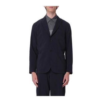 A|X Armani Exchange Einknopf-Blazer aus Lyocell-Mischgewebe - - Jackets - Herren - Blau - S