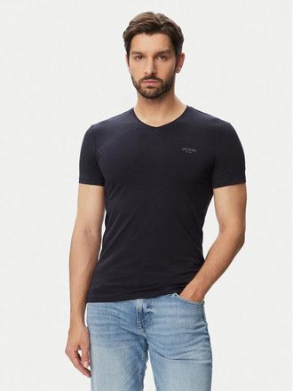 Guess T-Shirt M6YI32 K3735 Dunkelblau Extra Slim Fit