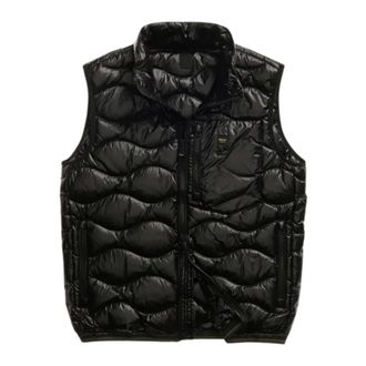 Blauer Homme, Vestes, Noir, Taille: S Copley Full Zip Gilet