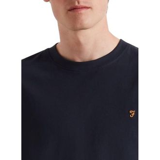 Farah T-shirt droit &agrave; logo en coton
