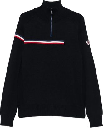 Rossignol pull à col zippé - Bleu