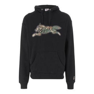 Icecream Baumwoll-Logo-Sweatshirt mit Tarnmuster - - Sweatshirts & Hoodies - Herren - Schwarzk - S