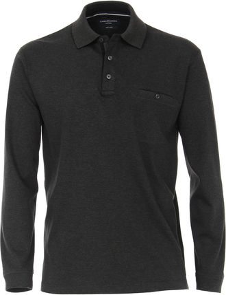 Casamoda Polo-Shirt Langarm gestreift