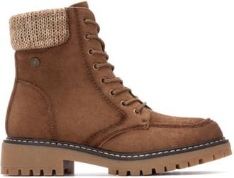 Refresh Bottines Femme Taupe - Chaussures confortables et polyvalentes - Mode décontractée - Modèle 17302801 (Taille39)
