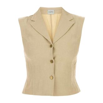 Le Kasha Sawadah Weste - - Jackets - Damen - Beige - XS/S