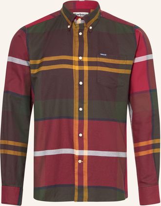 Barbour Hemd Dunoon Tailored Fit rot