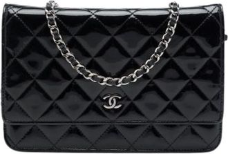 Chanel Pre-owned Wallet on Chain - Femme - Pre-owned - Noir - Taille: ONE Size