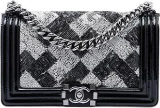 Chanel Sac bandouli&egrave;re vintage doccasion - Femme - Pre-owned - Noir - Taille: ONE Size